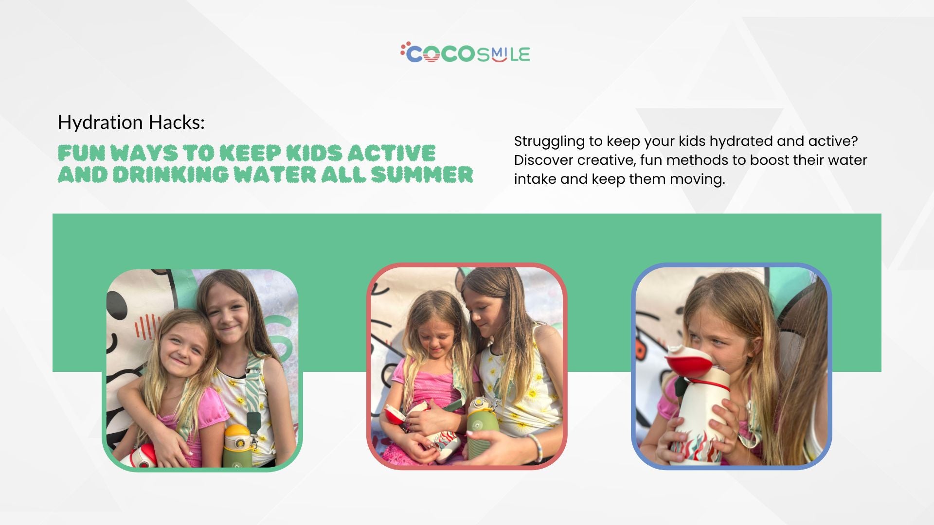 Hydration Hacks: Fun Ways to Keep Kids Active and Drinking Water All S